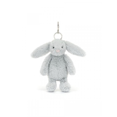 国内现货秒！07.14 jellycat Bashful Silver 银色兔子钥匙扣