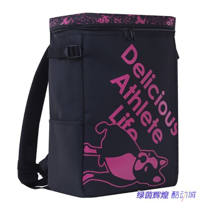 潮牌大容量双肩包足球狗