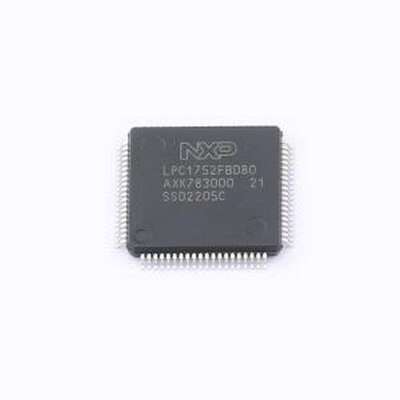 LPC1752FBD80,557 单片机(MCU/MPU/SOC) LPC1752FBD80,557 LQFP-8
