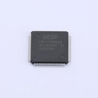 LPC1759FBD80K 单片机(MCU/MPU/SOC) LPC1759FBD80K LQFP-80(12x1