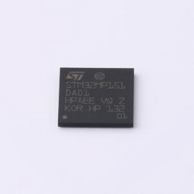 STM32MP151DAD1 单片机(MCU/MPU/SOC) 带有 Arm Cortex-A7 800 MH