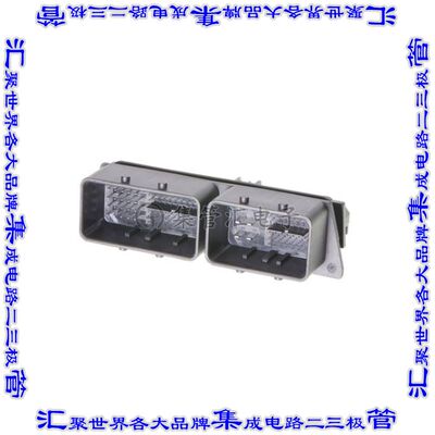 5601321282 针座连接器128POS接头6排5mm公形插针通孔直角锡
