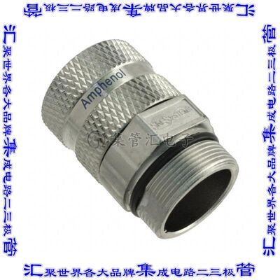 MA1CAE1200 圆形连接器12POS插头外壳银色自由悬挂耦合螺母