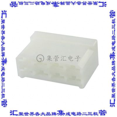 163007 接插件连接器CONN RCPT HSG 0.25 8POS CLEAR