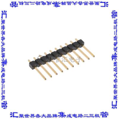10129378-910004BLF 针座连接器10POS可切割2.54mm公形插针通孔直