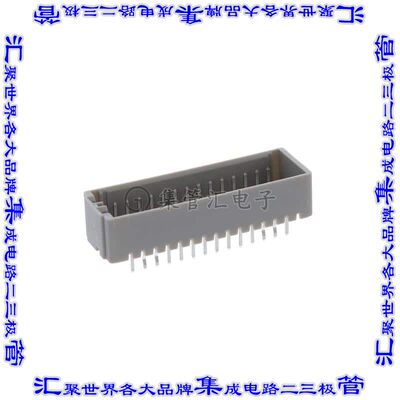 B28B-KRWHK-C 针座连接器28POS接头2排2mm公形插针通孔直针锡