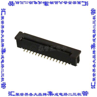 3-1734742-0 连接器30POS FFC/FPC 0.5mm触头垂直单侧表面贴装