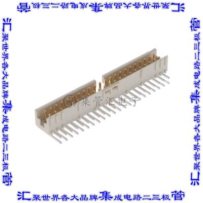 98464-F61-44ULF 针座连接器44POS接头2排2mm公形插针通孔直角镀