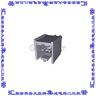 2-647127-2 针座连接器2POS接头3.96mm公形插针通孔直针锡