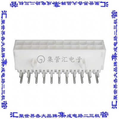 1-794107-0 针座连接器22POS接头2排4.14mm公形插针通孔直角锡