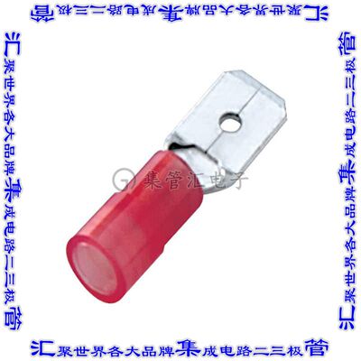 EDNF18-187MB-Q 快速连接器端子公头4.75mm压接18-22AWG