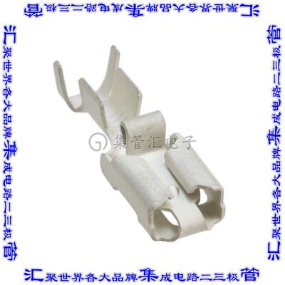 154717-6 快速连接器端子母头6.35mm压接11-13.5AWG