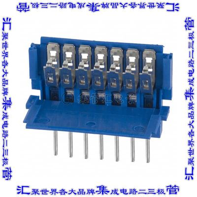 66226-007LF 连接器7POS FFC/FPC 2.54mm接头自由悬挂