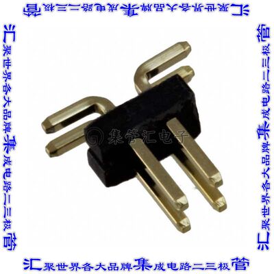 GRPB022VWQS-RC 针座连接器4POS接头2排1.27mm公形插针表贴SMD镀