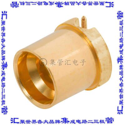 3811-40077 同轴连接器SMPS插头公引脚焊接50欧姆表面贴装直角