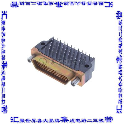 DCCM51SCBRPN 连接器51POS插座母插口3排D-TYPE型通孔直角