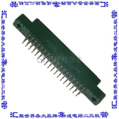 ACC18DRTH 卡边缘连接器36POS母头2排2.54mm绿色镀金
