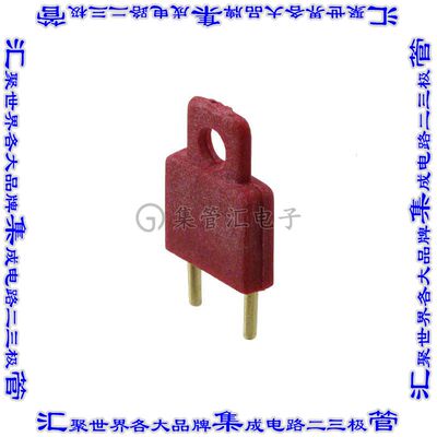 1461R 接插件连接器PLUG SHORTING INSULATED RED