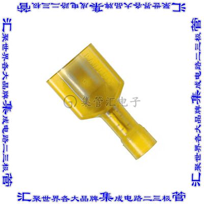 DNF10-250FIMB-Q 快速连接器端子公头6.35mm压接10-12AWG
