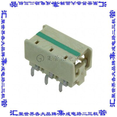 2-2106489-3 连接器3POS单条导线4mm通孔直角IDC22AWG天然色