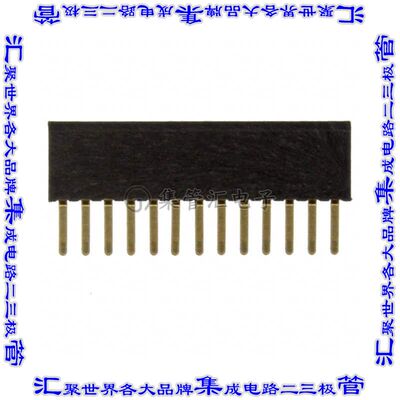 LPPB131NFFN-RC 针座连接器13POS插座1.27mm母形插口通孔直针镀金