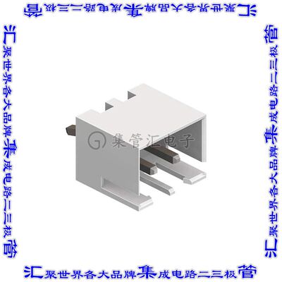 51025-02-0100-01 针座连接器2POS接头2.5mm公形插针通孔直针锡