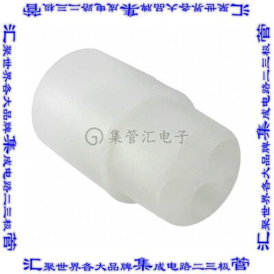 925076 圆形连接器4POS插头外壳用于母插口天然色自由悬挂