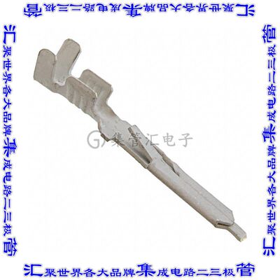160887-4 快速连接器端子公头2.79mm压接17-20AWG