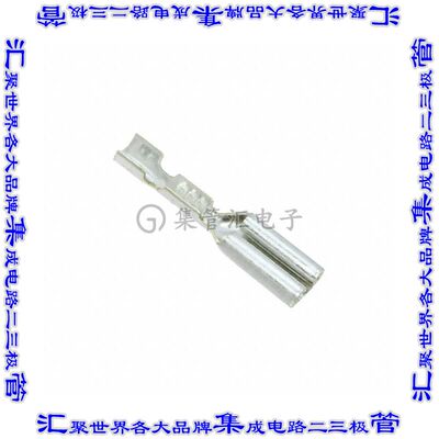 140716-2 快速连接器端子母头2.79mm压接22-24AWG