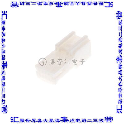 1565804-1 矩形连接器外壳8POS插座2排2.2mm公形引脚天然色自由悬