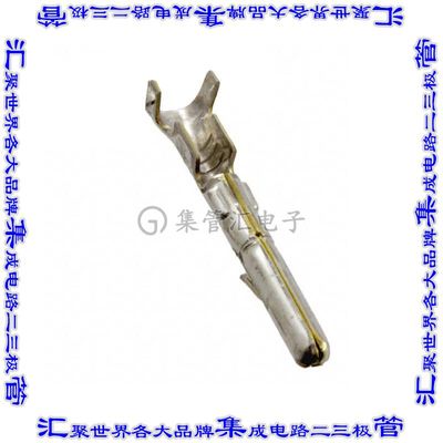 163301-6 连接器触点触头引脚17-20AWG压接锡