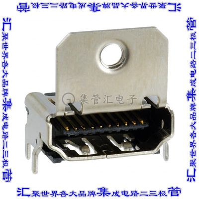 10029449-002TLF 连接器HDMI插座19POS HDMI 1.4表面贴装直角通孔