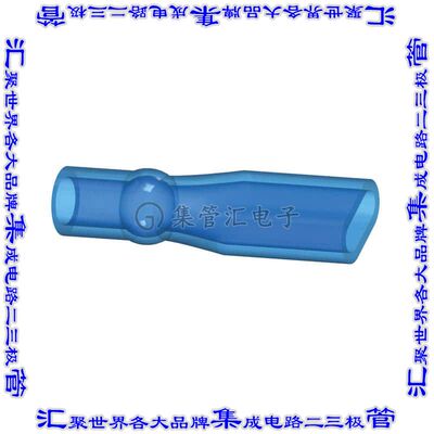 235835 接插件连接器CONN SLEEVE 0.187 1POS BLUE TRAN