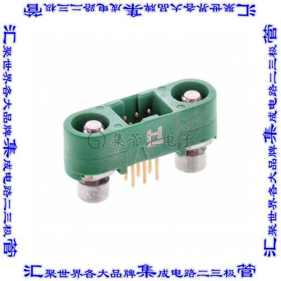 G125-MV10605M3P 针座连接器6POS接头2排1.25mm公形插针通孔直针