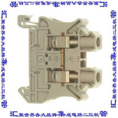 3044131 端子块连接器2POS馈通式8.2mm灰色8-24AWG