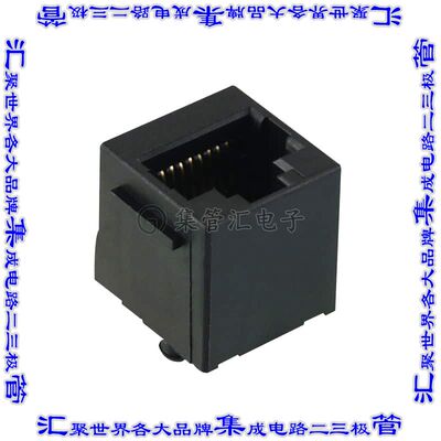 GDCX-PA-88 接插件连接器MODJACK PERPEND 8P8C P/STOPS BLK