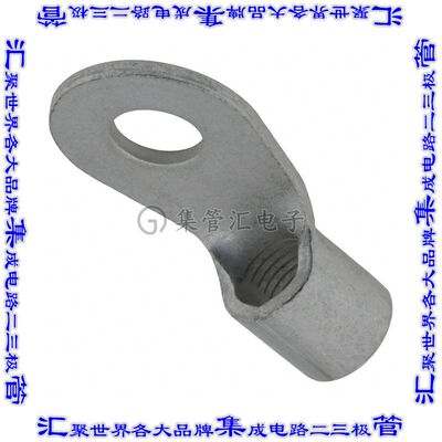 33465 环形连接器端子圆形1/4接线柱6AWG压接