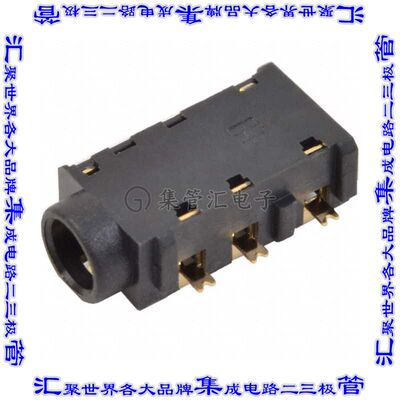 SJ-43615TS-SMT-TR 接插件连接器CONN JACK 4COND 3.5MM SMD R/A