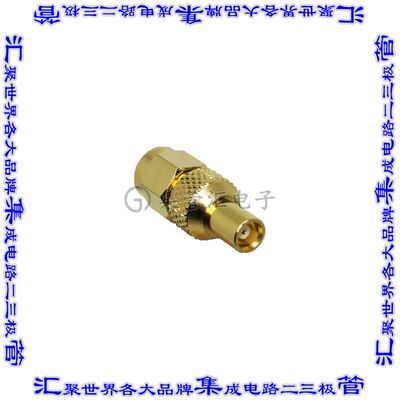 ADP-SMAM-MCXF 连接器适配器 SMA 插头公引脚 至 MCX 插孔母插口