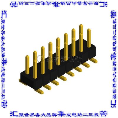 PHDD-SS016G1ABOGE-B005 针座连接器16POS接头2排2mm公形插针表贴