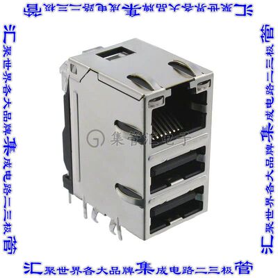 08C2-1X1T-36 接插件连接器CONN JACK 1PORT 100 BASE-T PCB