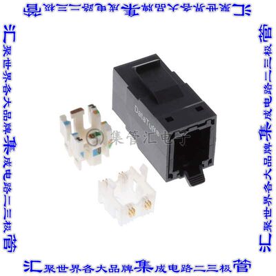 RV5IJ2UBK-B24 接插件连接器INDUS REVCONN CAT5E JACK BLACK