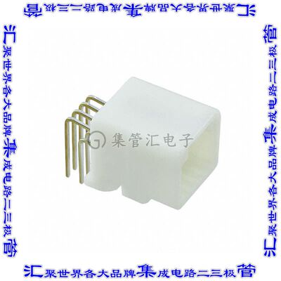 1376350-2 针座连接器8POS接头2排2.2mm公形插针通孔直角锡