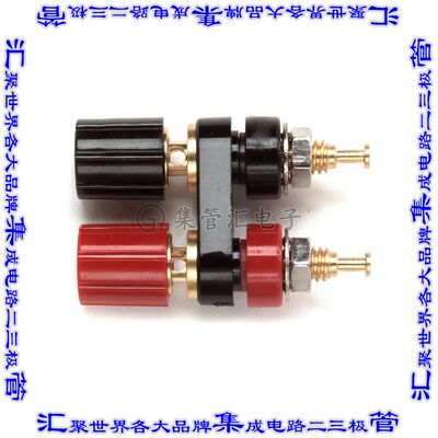2383-0 接插件连接器CONN BIND POST DUAL MINI BLK/RED