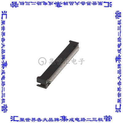 6-102692-8 针座连接器86POS接头2排2.54mm公形插针通孔直针镀金