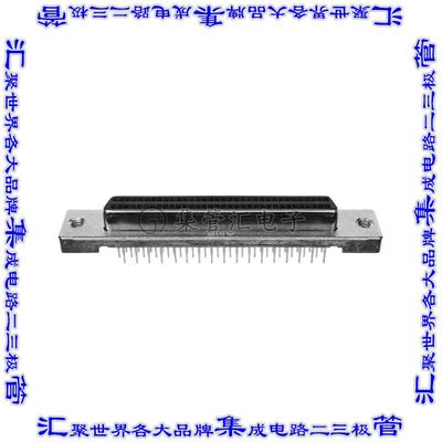 5786555-7 连接器68POS插座母插口2排D-TYPE型通孔