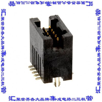 5-104693-1 针座连接器10POS接头2排1.27mm公形插针表贴SMD镀金