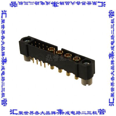 M80-5T10805M2-04-331-00-000 针座连接器12(8+4电源)接头2排2mm