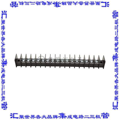 325000-16-0 端子块连接器16电路隔板接线座8.26mm螺钉