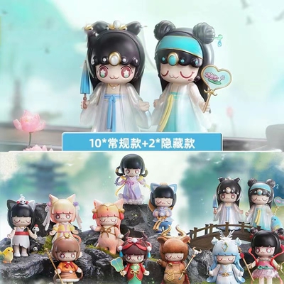 现货Kimmy&Miki 神话系列 盲盒 古代国风 手办 白娘 子摆件
